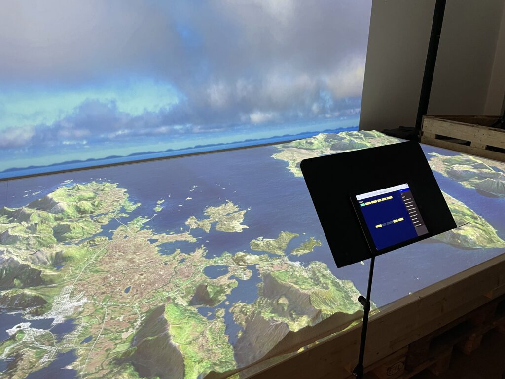 Presentation of the projection mapping Gaia System v1.0 at Sortland ...