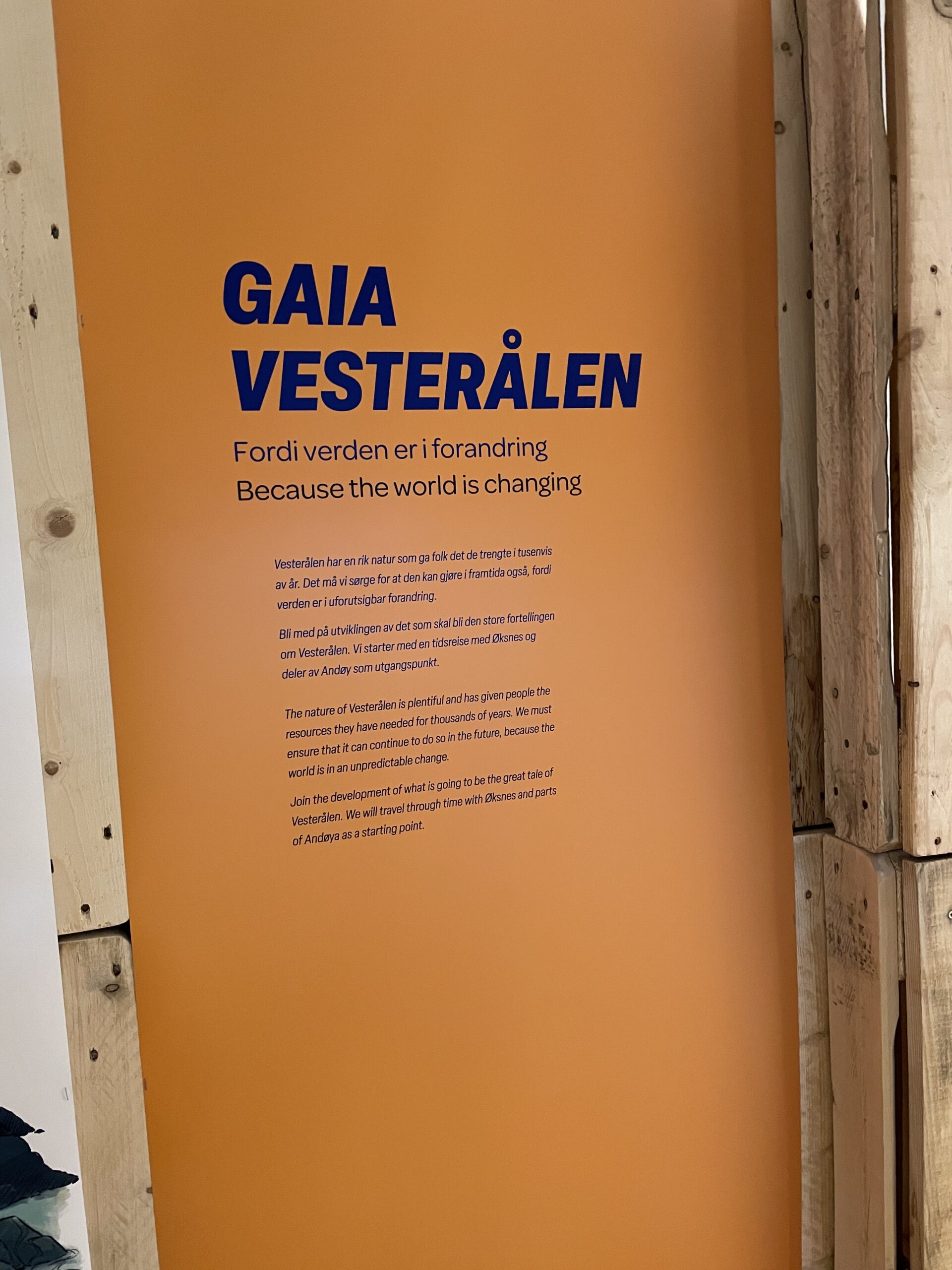 Presentation of the projection mapping Gaia System v1.0 at Sortland ...